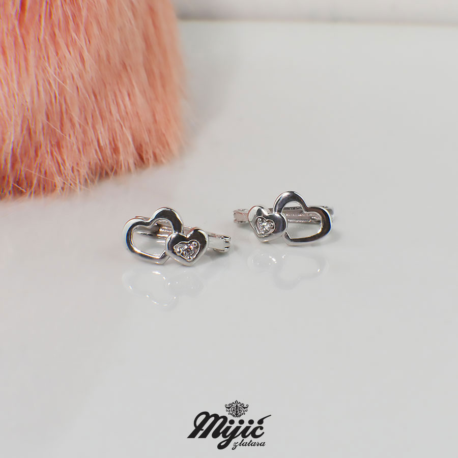 Zlatara Mijić Beograd - Nakit za decu - Minđuše za devojčice - Zlatne ...