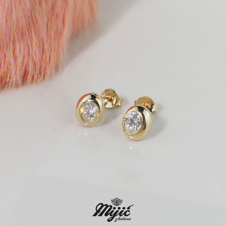 Zlatara Mijić Beograd - Zlatni nakit - Minđuše - Minđuše od zlata