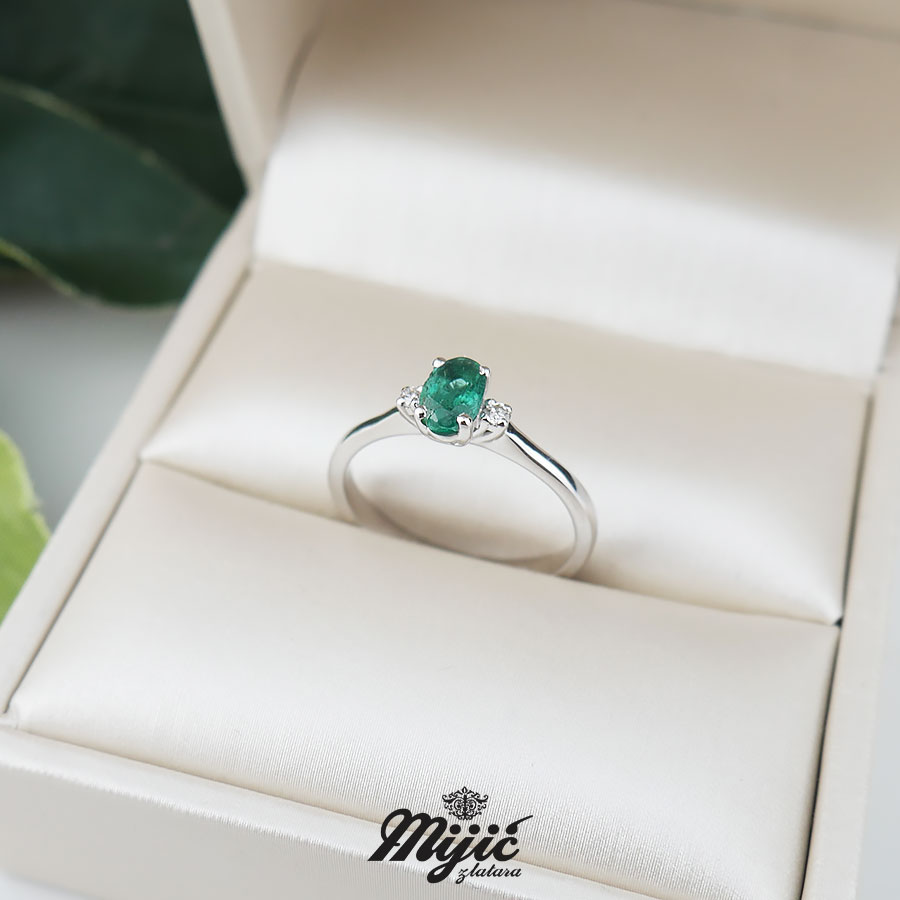 Zlatara Mijić Beograd - Vereničko prstenje - Prsten sa dijamantom ...